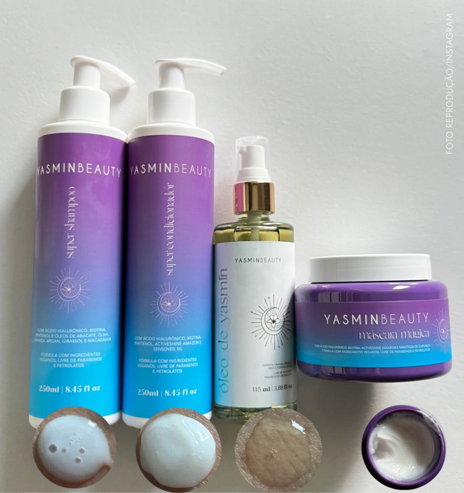 Resenha: linha capilar Yasmin Beauty - Beleza na Web