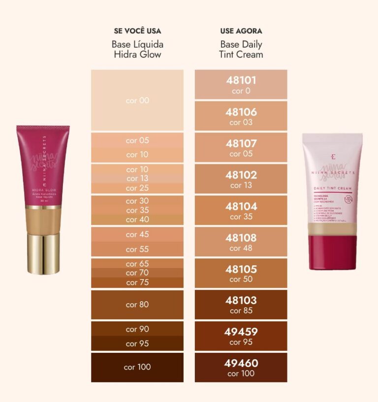 Bases Niina Secrets: saiba qual é a melhor para você - Beleza na Web