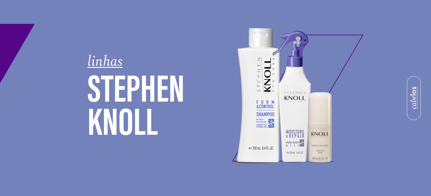 Saiba qual linha Stephen Knoll usar para seus cabelos - Beleza na Web