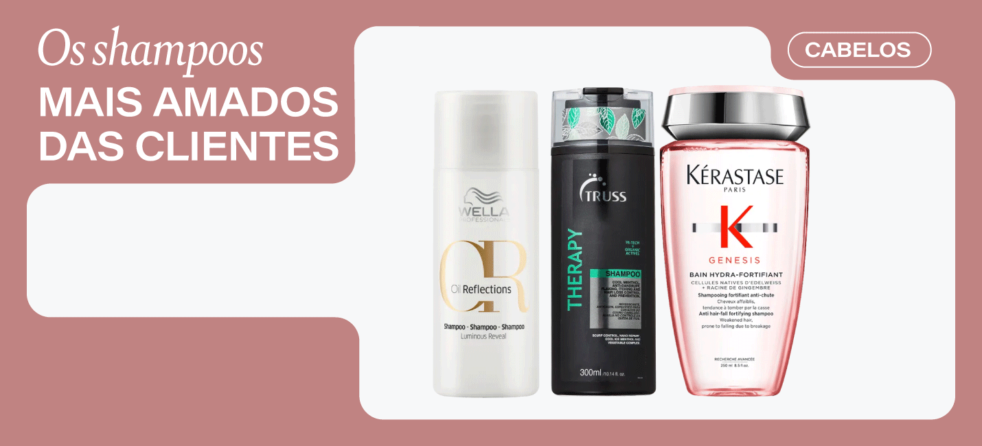 Os shampoos mais vendidos para cada tipo de cabelo - Beleza na Web