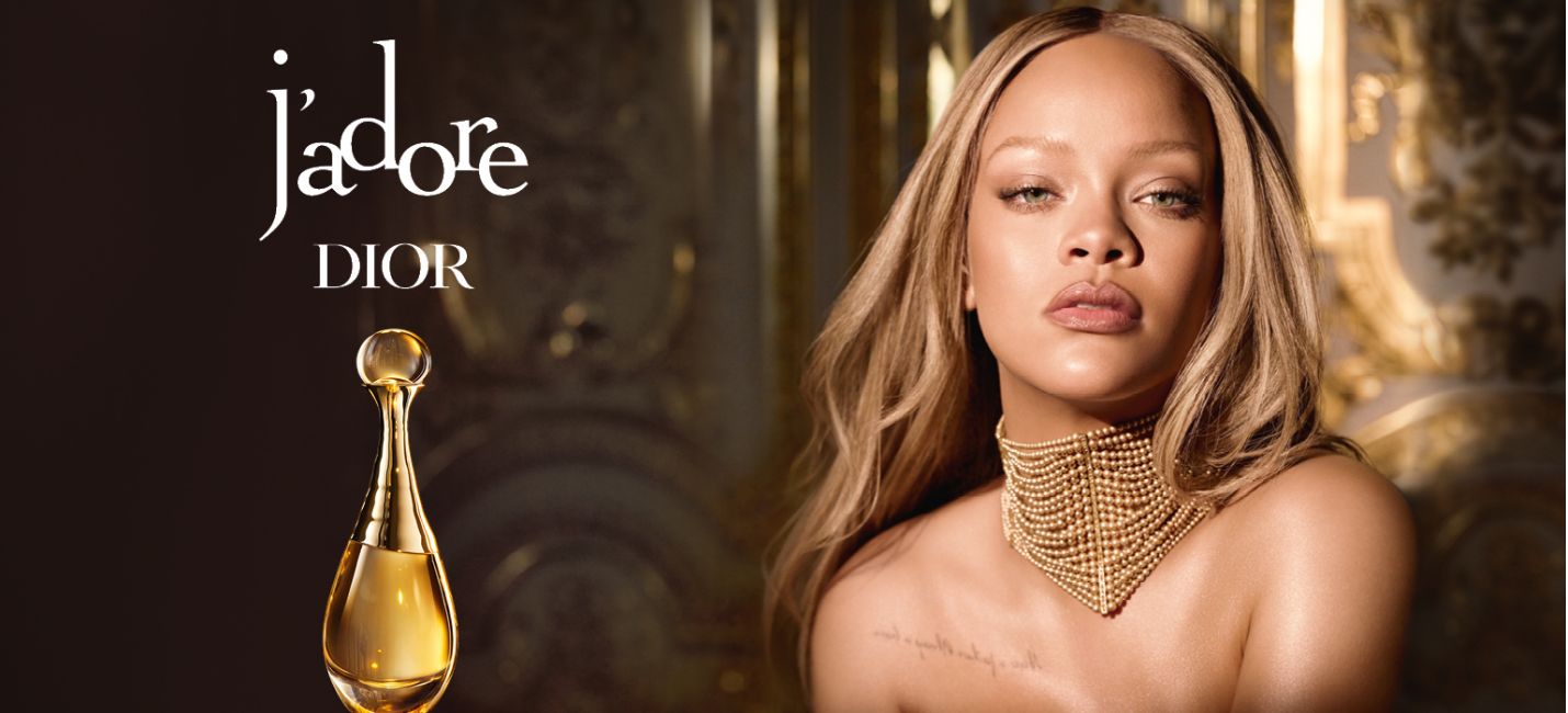 Rihanna é o novo rosto do perfume J'adore - Beleza na Web