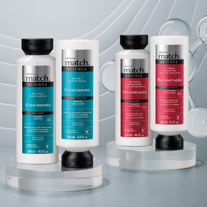 Como usar a linha Match Science Crescimento | O Boticário