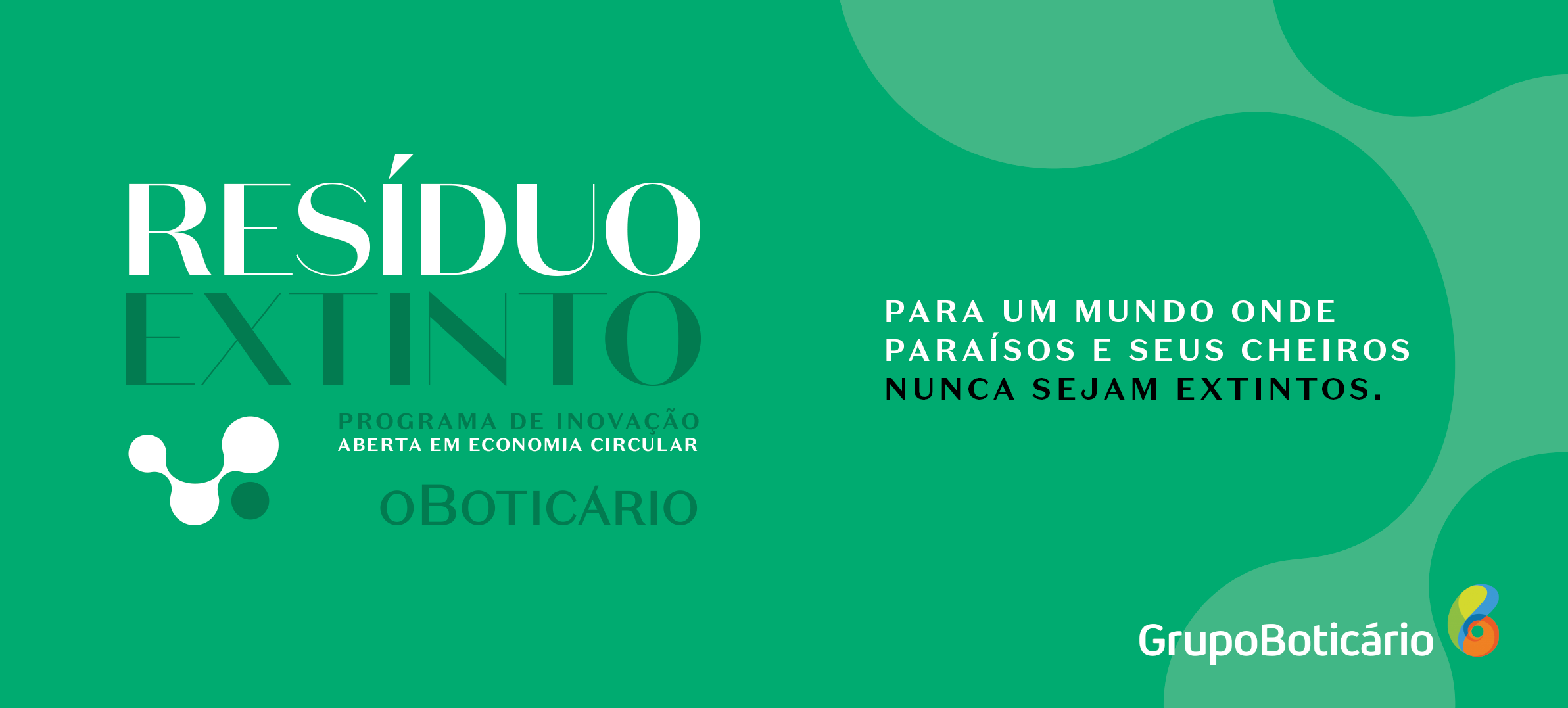 Resíduo Extinto: programa de inovação aberta em economia circular | O ...