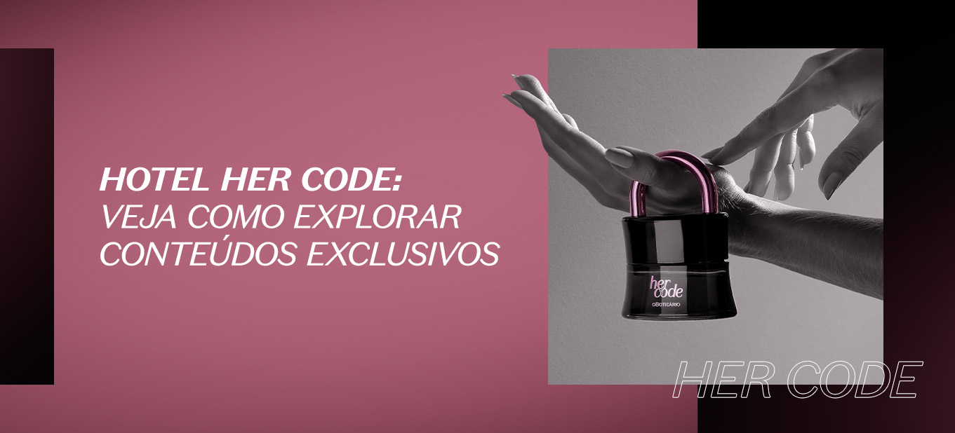 Hotel Her Code: explore conteúdos exclusivos sobre prazer, sensualidade e autoconhecimento em um ...