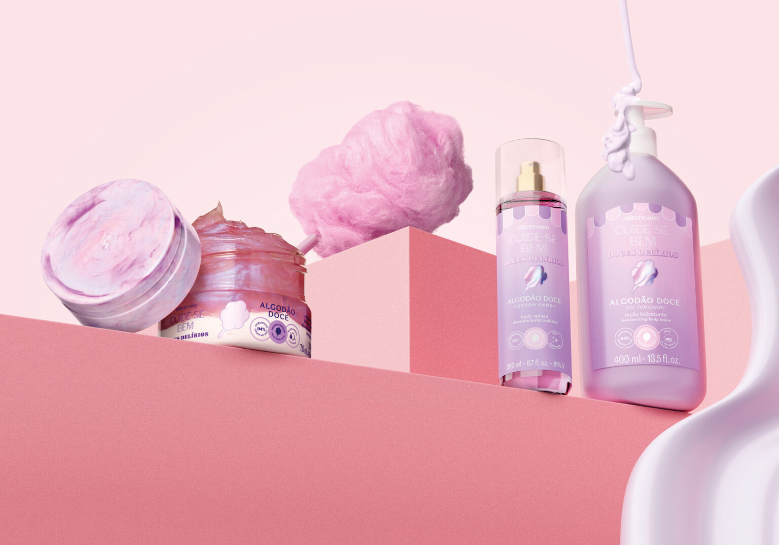 7 produtos inspirados no cheiro de algodão doce para ter já | O Boticário